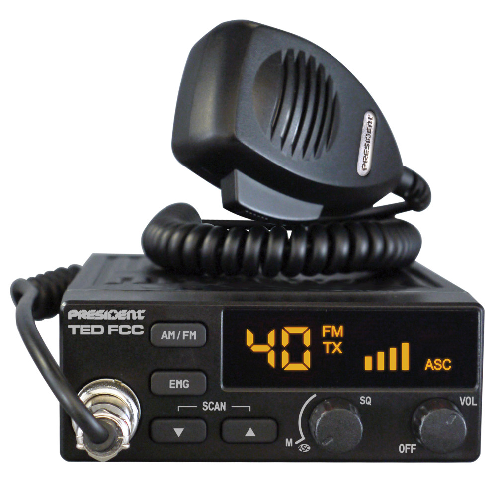 The President TED is a simple CB Radio for easy operation - Buy Two Way ...