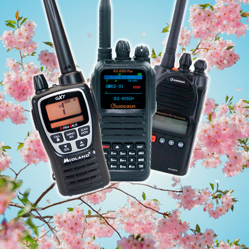 Using Two Way Radios for Springtime Adventures - Buy Two Way Radios